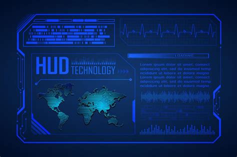 Modern Hud Technology Background 12910533 Vector Art At Vecteezy