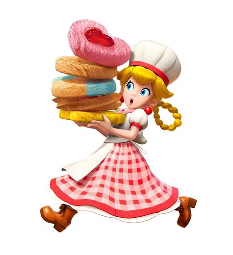 Princess Peach Showtime Patisserie Peach Look By Dergamer0 On Deviantart