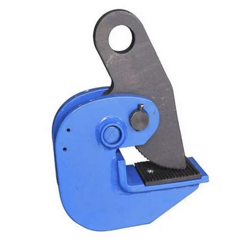 Blue And Black Mild Steel 10 Ton Plate Lifting Clamp Horizontal Pdb