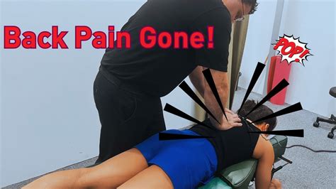 Asmr Doctor Satisfying Asmr Spinal Crack Asmr Chiropractic