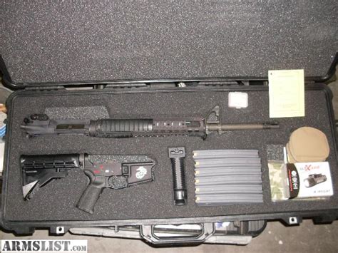Armslist For Sale Usmc M16a4 Complete Kit Fn W Pelican Case Reduced