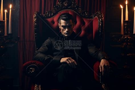 坐在椅子上的男人高清图片下载 正版图片600310986 摄图网