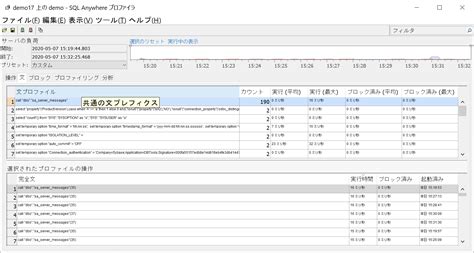 sap sql anywhere tips ver 17 sql anywhere プロファイラ sap community