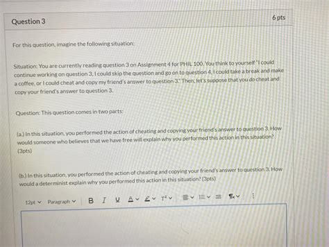 solved 6 pts question 3 for this question imagine the