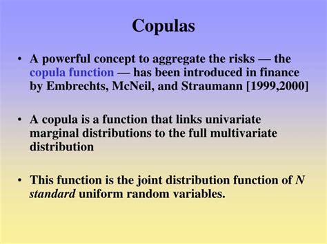 Ppt Correlations And Copulas Powerpoint Presentation Free Download Id 4244288