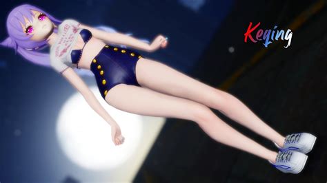 💕💕💕keqing Is So Cute Dont You Think😘｜genshin Impact Mmd｜keqing｜4k