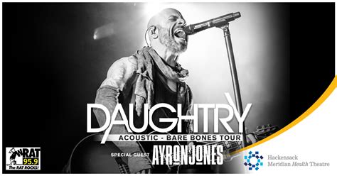 Daughtry Bare Bones Tour Count Basie Center For The Arts