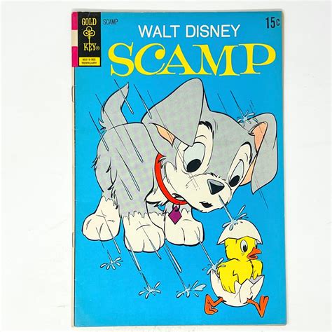 Gold Key Walt Disney Scamp Comic Book