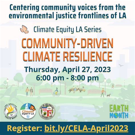 Climate Equity La Series Community Driven Climate Resilience