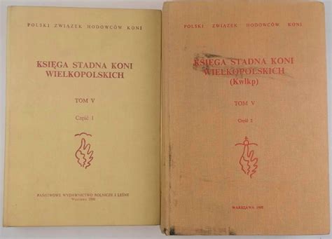 Księga Stadna Koni Wielkopolskich Niska cena na Allegro pl