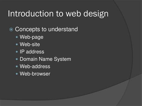 ppt web design and html part 1 powerpoint presentation free