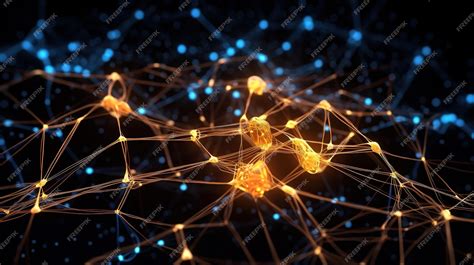 Premium Ai Image Abstract Digital Network Connection