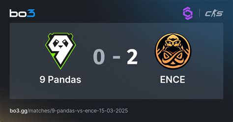 9 Pandas Vs Ence Cs2 Match At Cct Season 2 European Series 20