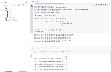 Empty Corpus When Using Csvclassificationcorpus · Issue 1505