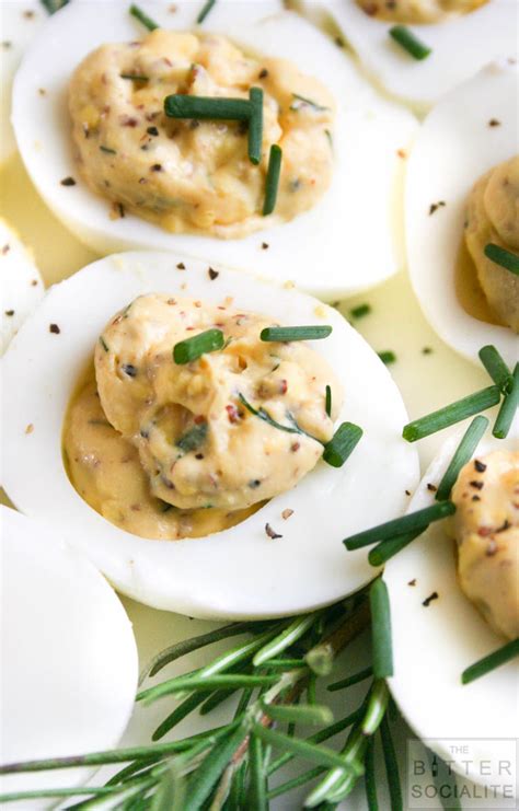 Creole Deviled Eggs The Bitter Socialite