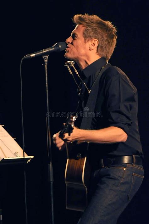 Bryan Adams Live Concert At The Smeraldo Theater Editorial Photography