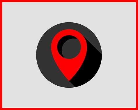 Map Icons Marker Pointer Pin Location Vector Icon GPS Navigation Symbol Vector Art