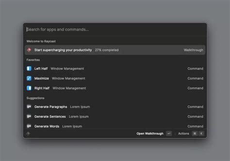 Find Your Assets Faster With Raycast For Mac