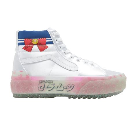 Vans Sk8 Hi Stacked Pretty Guardian Sailor Moon Find Lowest Price