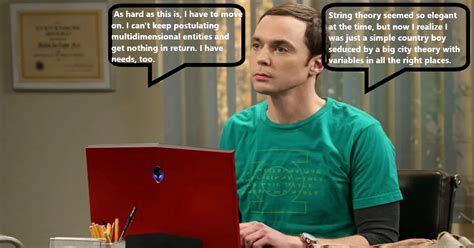 Why The Big Bang Theorys Sheldon Cooper Gave Up On String Theory By