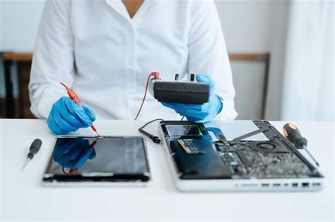 Premium Photo Electronics Technician Electronic Engineering