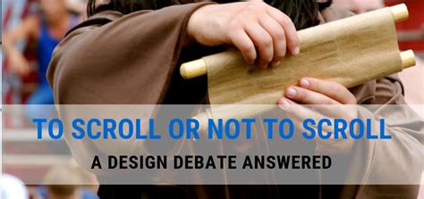 Should You Allow Scrolling On Your Website