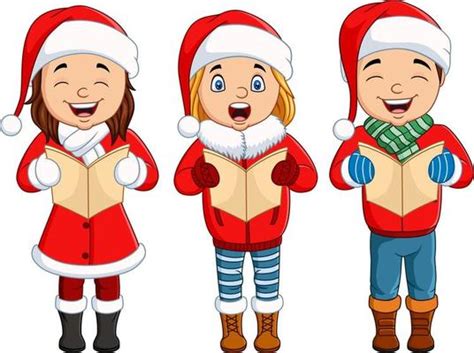 Carol Singers Clipart