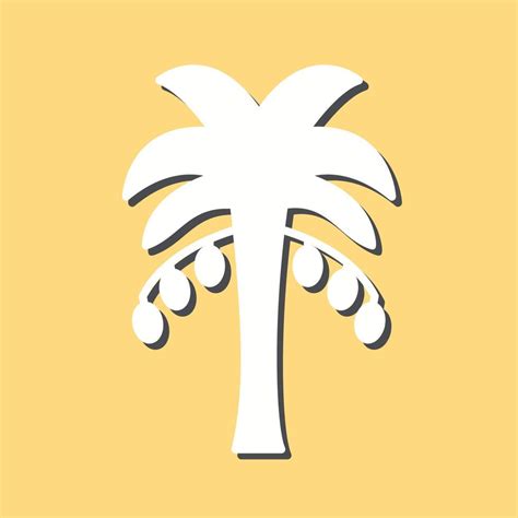 Coconut Trees Vector Icon 21453888 Vector Art At Vecteezy