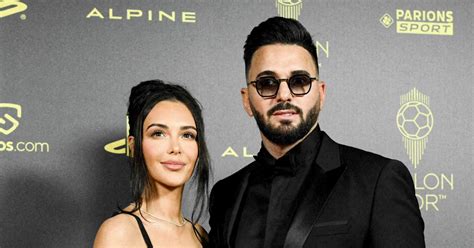 Nabilla Benattia et son mari Thomas Vergara au photocall de la 66ème