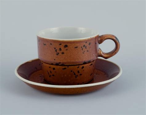 Stig Lindberg For Gustavsberg COQ Coffee Set Ca 1970s For Sale At