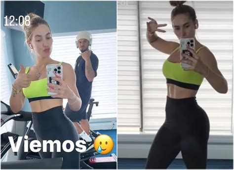 Virginia Fonseca exibe barriga chapada após treino na academia em