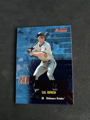 Bowman Cal Ripken Jr E Early Indications Insert Nice Card Ebay