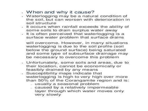 Waterlogging Types And Causes Of Waterlogging Effects And Its Control Salinity Effects With Figure