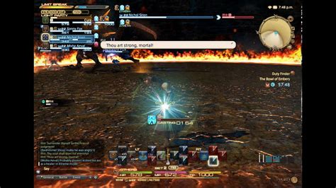 FFXIV The Bowl Of Embers Battle YouTube