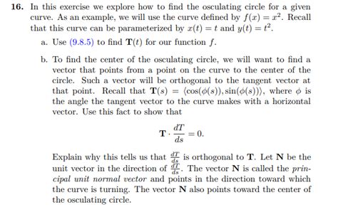 16 In This Exercise We Explore How To Find The
