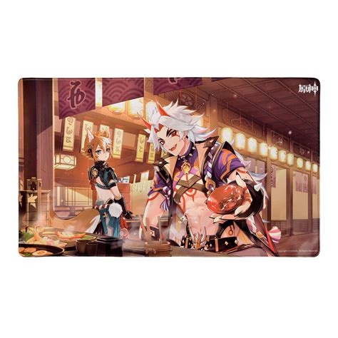Genshin Impact Arataki Itto Gorou Mousepad Elbenwald