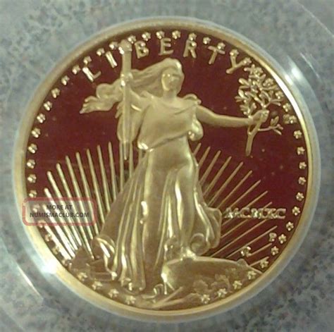 1990 P 5 Pcgs Pr69 Dcam 110 Ounce American Gold Eagle