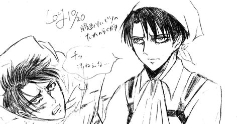 進撃の巨人 兵長らくがき はぐのマンガ リヴァイ らくがき Pixiv