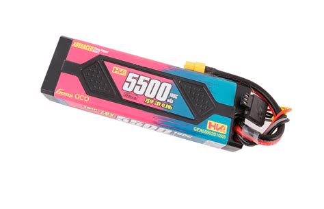 5500mAh电动模型赛车电池7 6V 放电100C 格瑞普电池