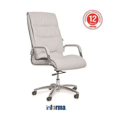 Jual Informa Council Kursi Kantor Sandaran Tinggi Krem Tempat Duduk