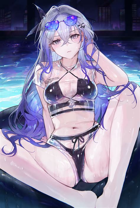 Silver Wolf Honkai And More Drawn By Qiandaiyiyu Danbooru