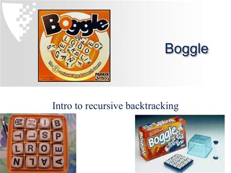 Boggle And Recursive Backtracking Intro Presentation