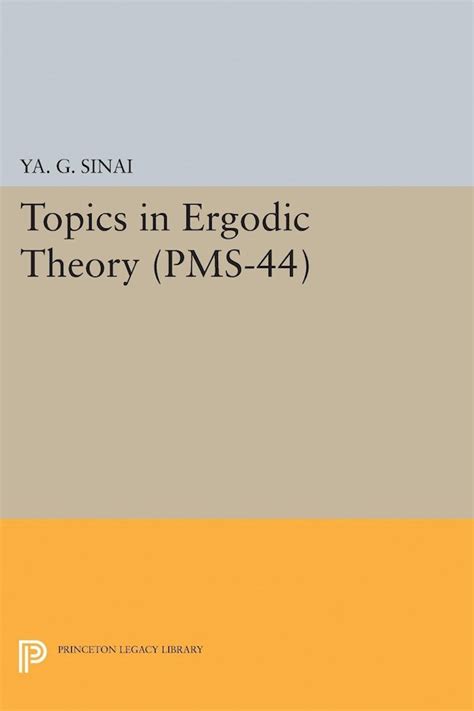 Topics In Ergodic Theory Princeton University Press
