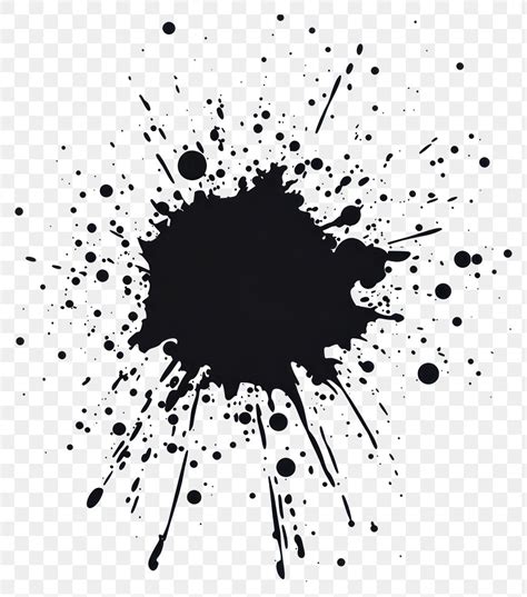 Png Dot Ink Spash Silhouette Free Png Rawpixel