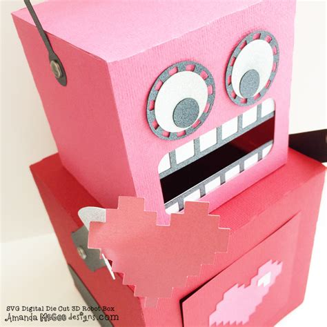 D Robot Box Amanda McGee Designs