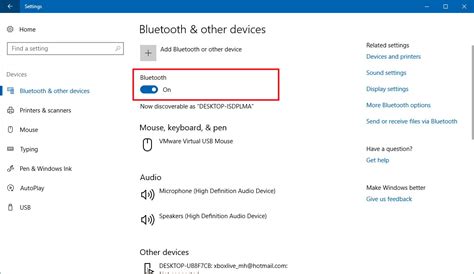 Cómo conectar dispositivos Bluetooth en Windows 10