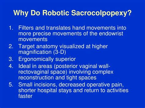Ppt Robotic Sacrocolpopexy Powerpoint Presentation Id 13356 Hot Sex