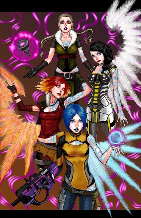 Pin By Tara Offey On Borderlands Art Borderlands Art Sirens Borderlands