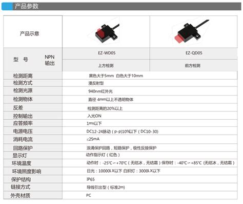 扁平型光电传感器 稳准传感器科技（东莞）有限公司