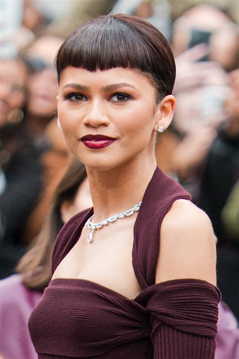 Zendaya Already Swapped Out Her Micro Bangs